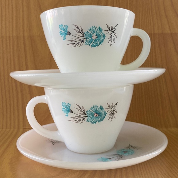 Fire King | Kitchen | Sold Vintage Fire King Cup Saucer 2 | Poshmark